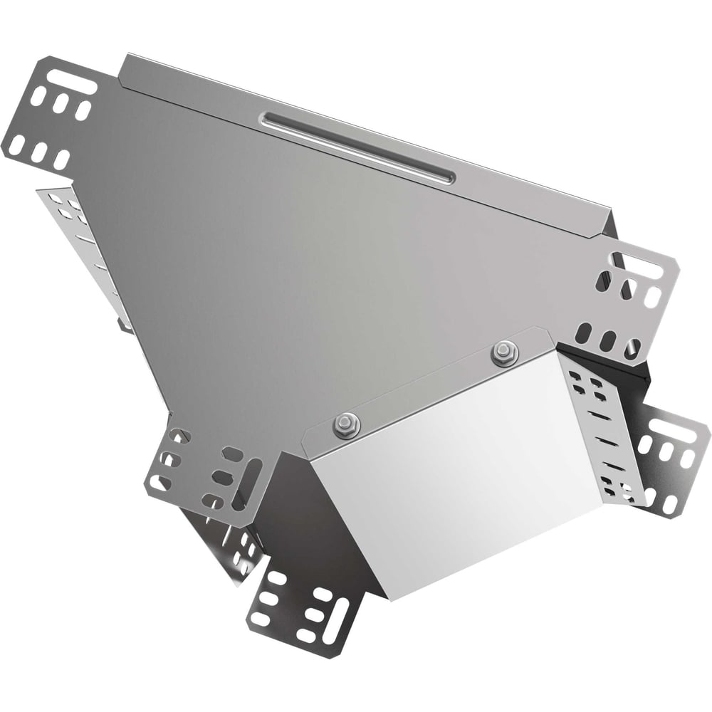 Ответвитель IEK ESCA Т-обр. верт. вниз 50x100мм CLM50D-OVN-050-100 ...