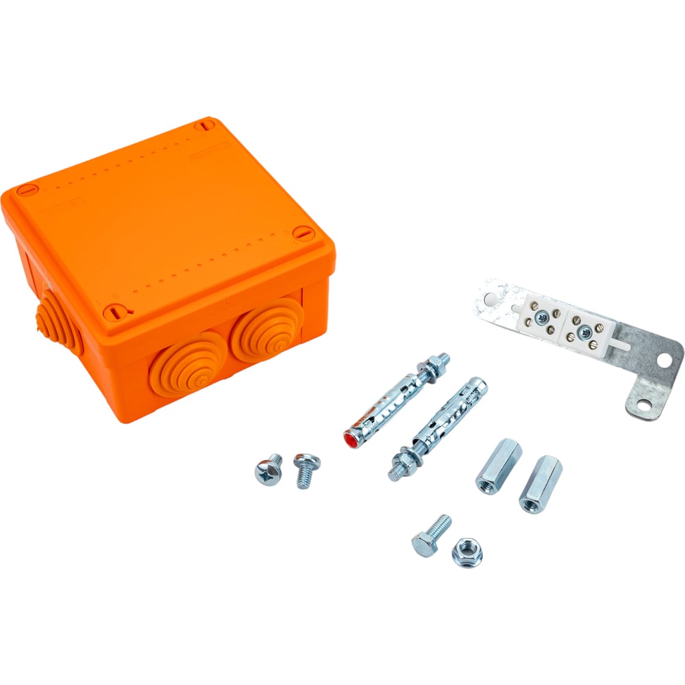 Ответвительная коробка DKC FS 100х100х50мм 4р 450В 6А 4кв.мм с ...