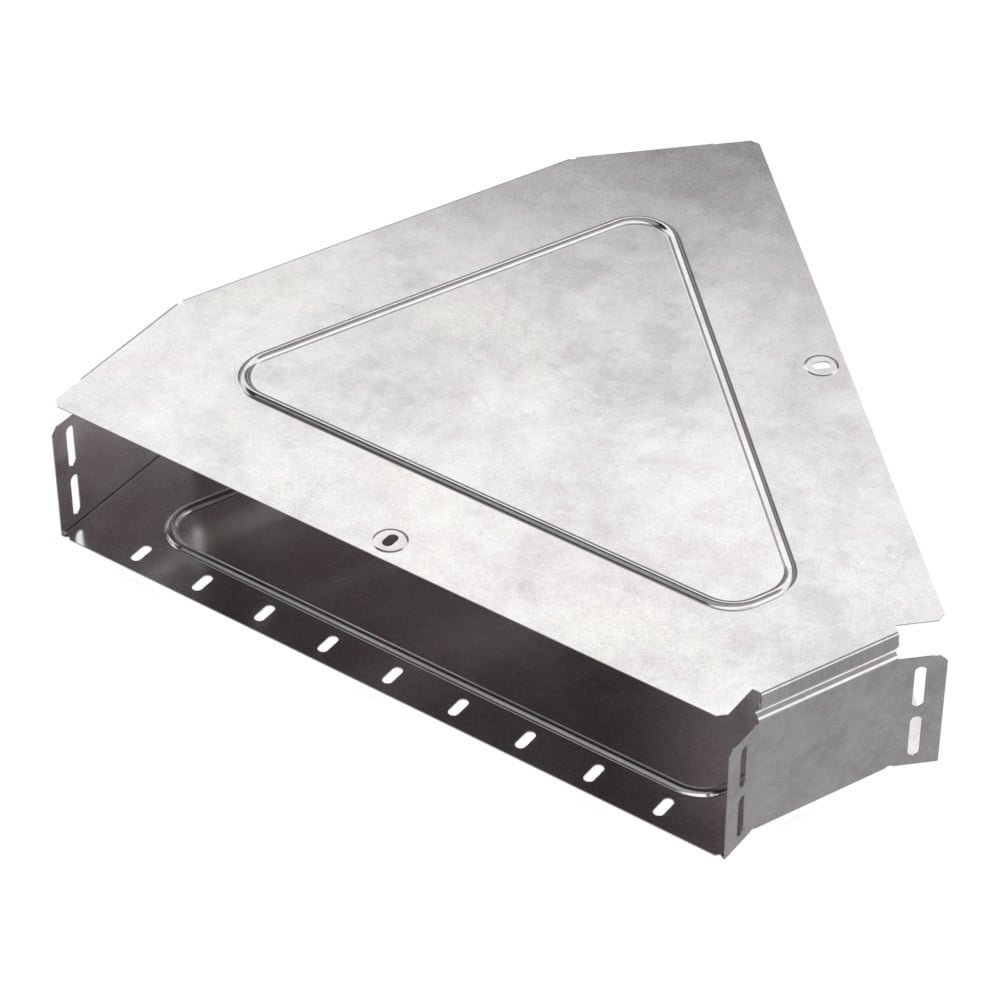 Горизонтальный угол 45 градусов с крышкой Промрукав стандарт 500x100 ...