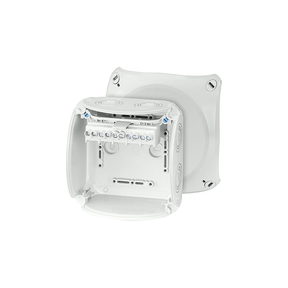 Клеммная коробка HENSEL 5 положений до 10 мм2 130x130x77 IP66/67 серая ...