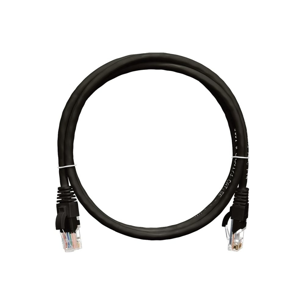 Коммутационный шнур NIKOMAX U/UTP 4 пары, черный, 3м NMC-PC4UD55B-030 ...