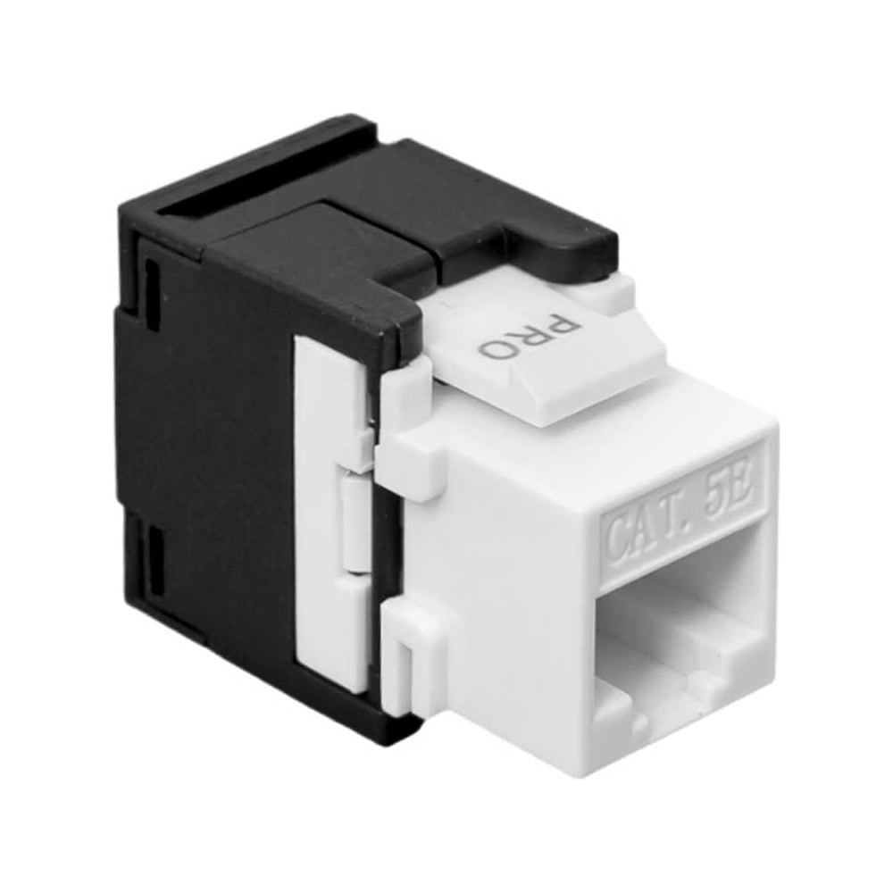 Модуль Keystone EKF teracom pro cat.5e неэкранированный 110 idc 180 градусов самозажимной ...