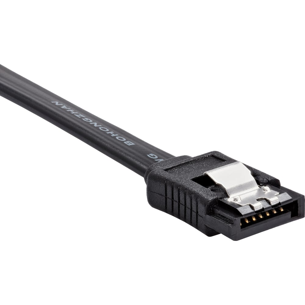 Кабель Telecom sata m - sata m 3.0v 7 pin угловой разъем 0.5m TUS705-0 ...