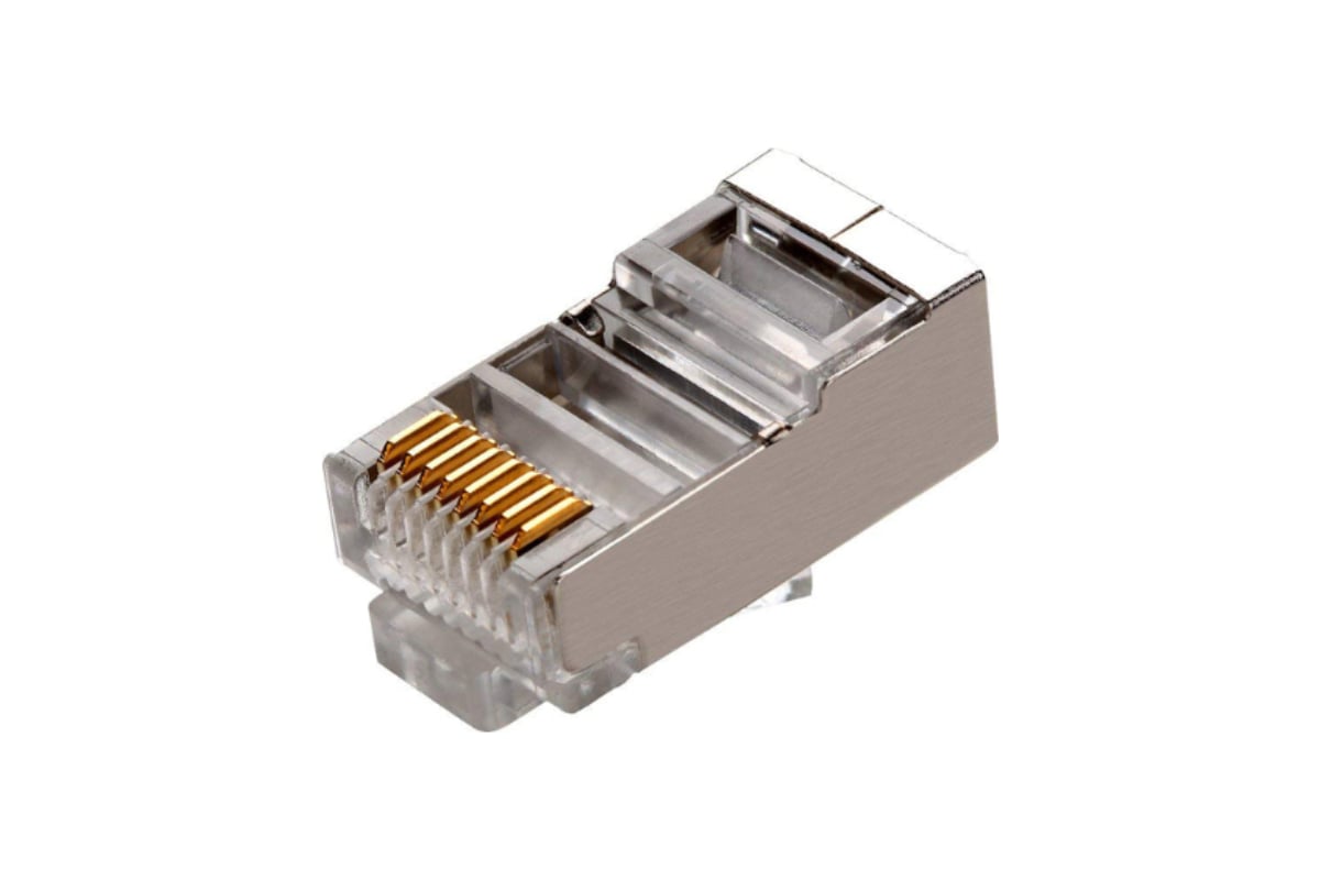 Экранированный коннектор rj-45 (8p8c) Ripo (по 50шт) 003-400007/50 ...