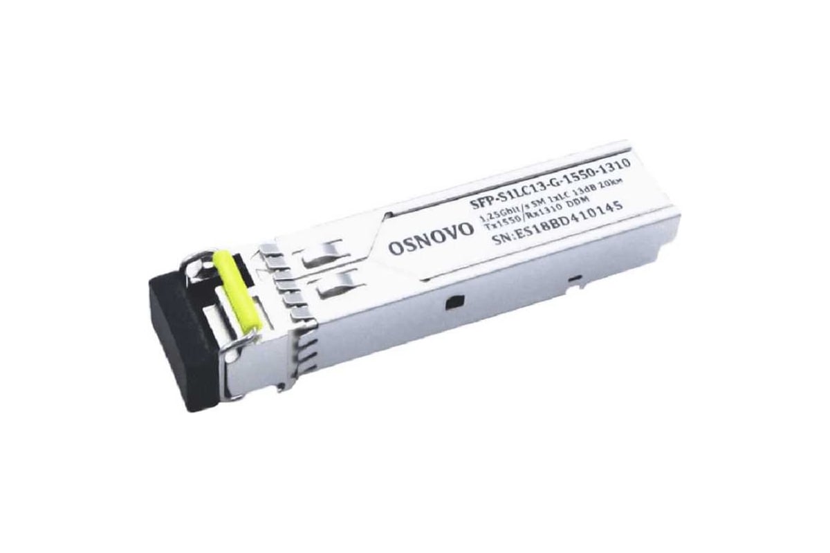 Оптический SFP модуль OSNOVO SFP-S1LC13-G-1550-1310 sct1205 - выгодная ...