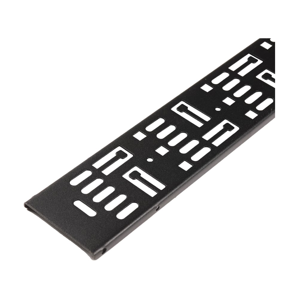 Вертикальный кабельный организатор-лоток Hyperline перфорированный, 75x9 мм, для шкафа высотой ...