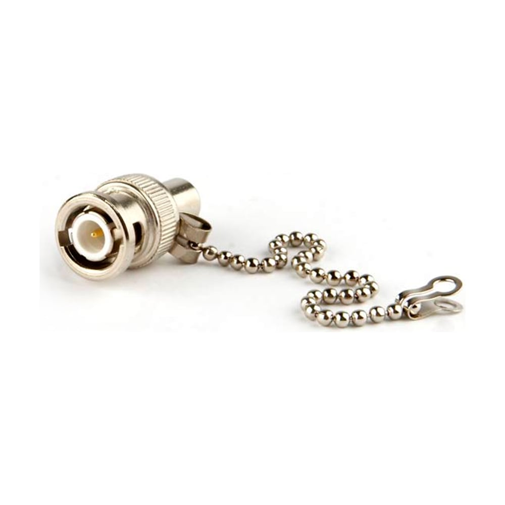 BNC-терминатор Hyperline TER-BNC-M-75-CHAIN 75 Ом, с заземлением 26392 ...