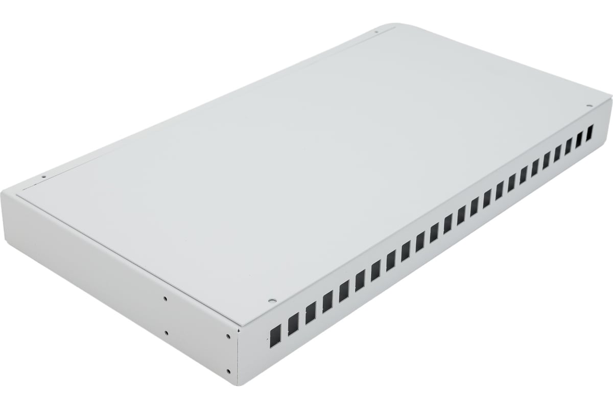 Оптический кросс NIKOMAX 19", 1U, укомплектованный на 16 портов LC/UPC ...