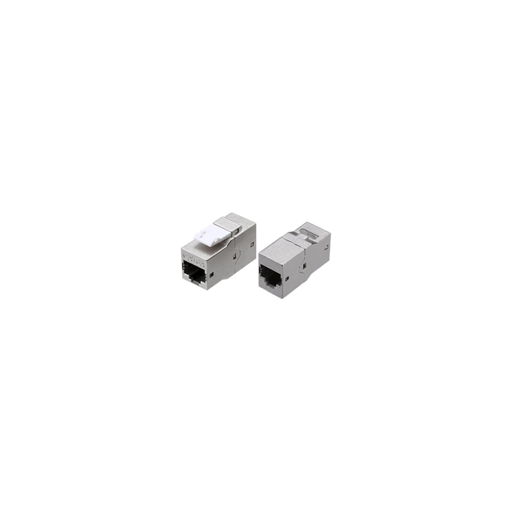 Проходной адаптер Hyperline Ca2-kj-c6a-sh-bk (coupler), rj-45(8p8c ...