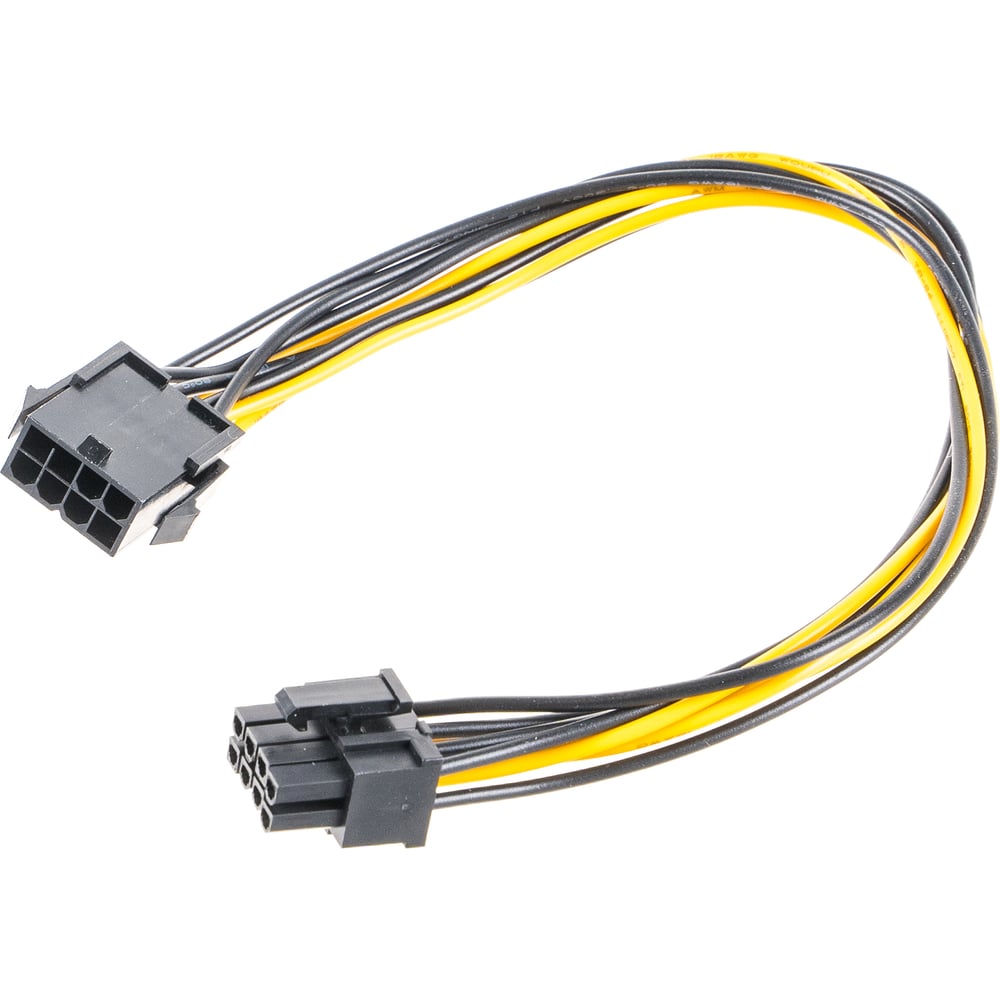 Удлинитель кабеля питания Cablexpert PCI-Express 6+2pin M/ PCI-Express ...