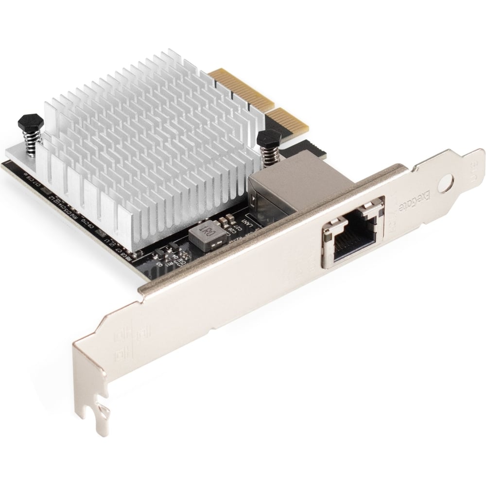 Сетевой адаптер ExeGate EXE-107S PCI-E x4 v3.0, 1xRJ45, UTP 100Mbps ...