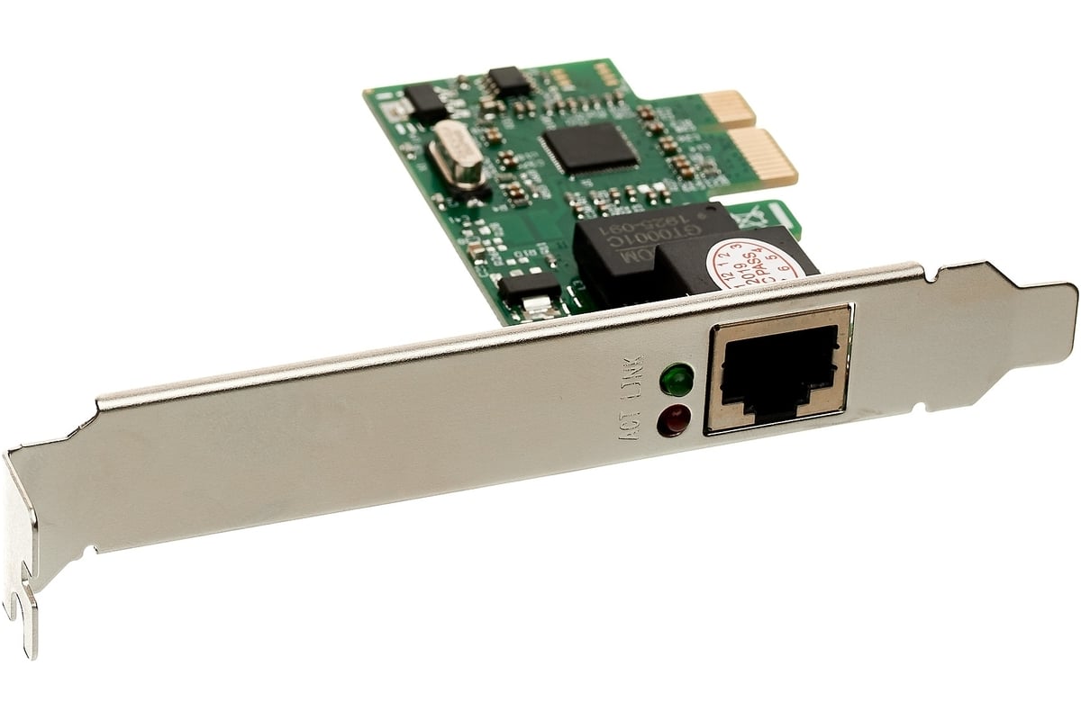 Сетевой адаптер ExeGate EXE-560 PCI-E x1 v2.0, 1xRJ45, UTP 10 100 ...