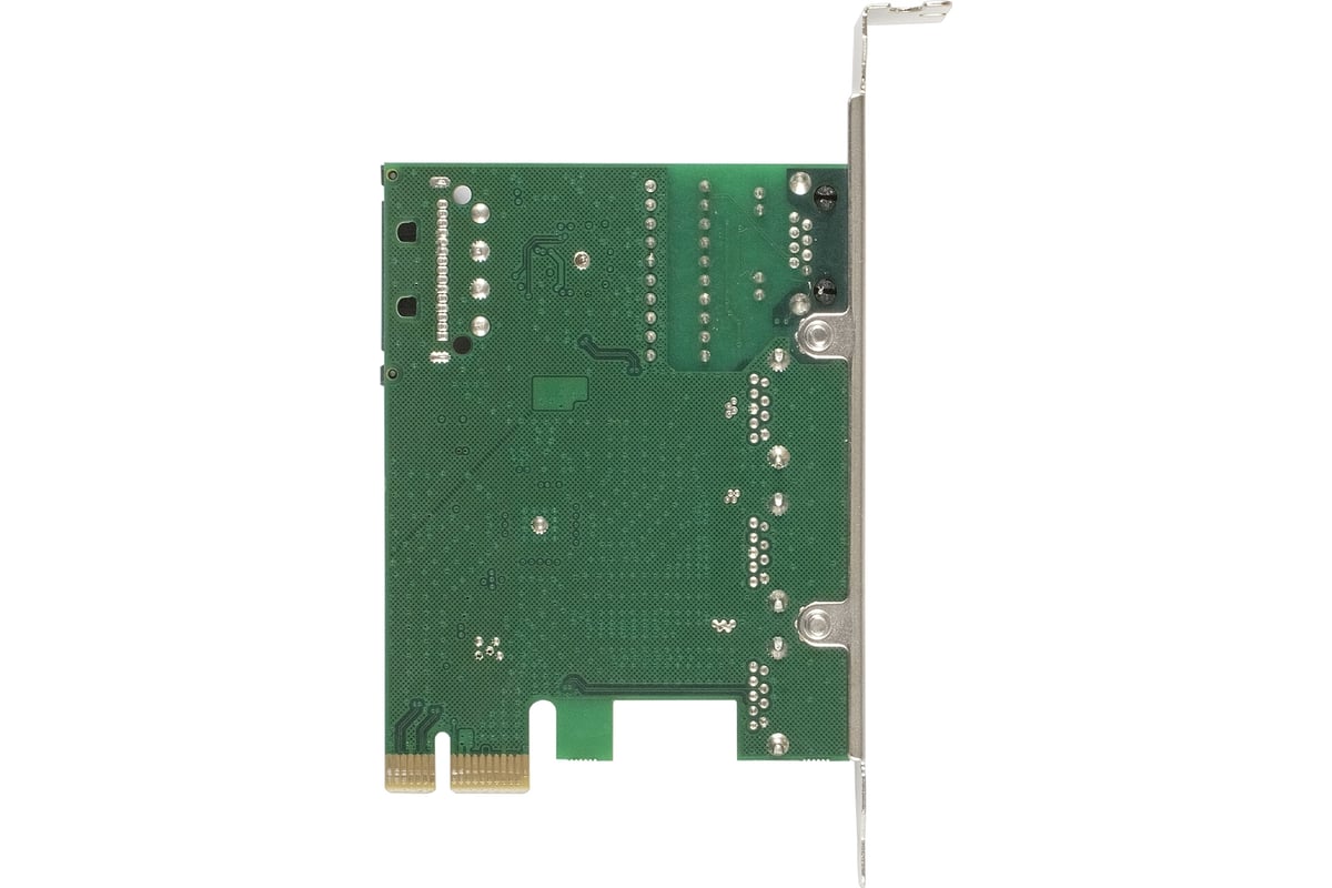 Контроллер сетевой ExeGate EXE-361 PCI-E x1 v2.0, 3*USB3.0 ext. + LAN ...