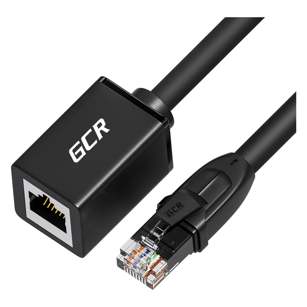 Прямой удлинитель патч-корда GCR 3.0m UTP медь чёрный VIV52I652 ...