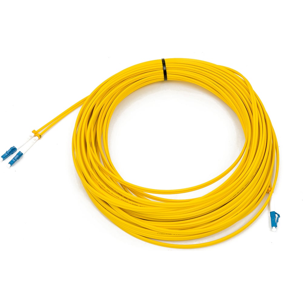 Оптический патч-корд TopLAN, дуплексный, LC/UPC-LC/UPC SM, 25 м DPC-TOP ...