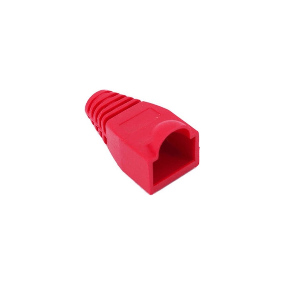 Пластиковый колпачок VCOM VNA2204-R для вилки RJ-45, красный, 100 штук ...