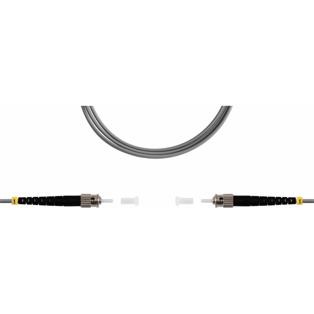 Оптический патч-корд TopLAN симплексный, ST/PC-ST/PC, PC-TOP-OM1-ST/P ...