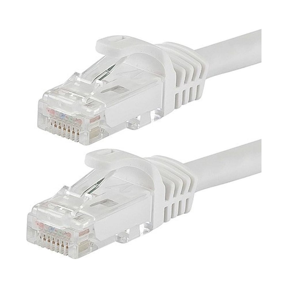 Патч-корд Ripo UTP4 Cat 6, RJ45, 7 m, белый, литой 003-300154 - выгодная цена, отзывы ...