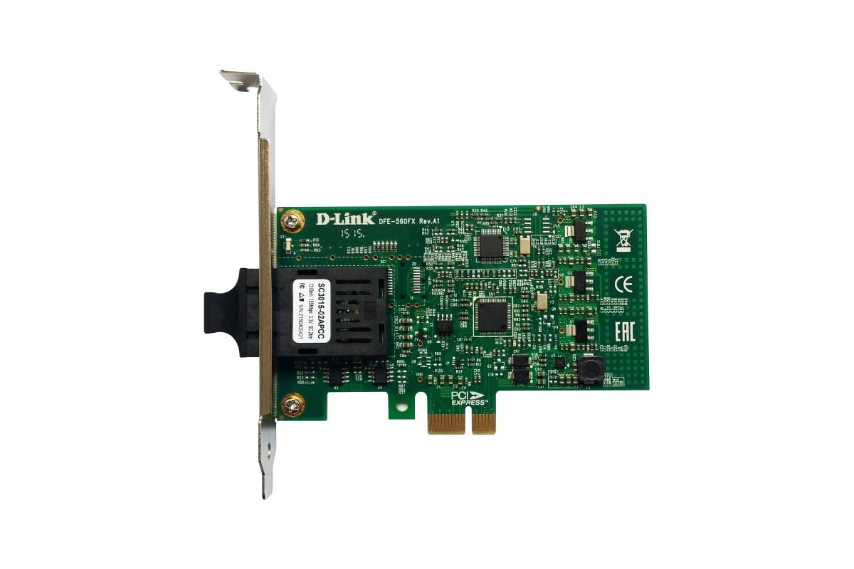 Сетевая карта D-link DFE-560FX - выгодная цена, отзывы, характеристики ...