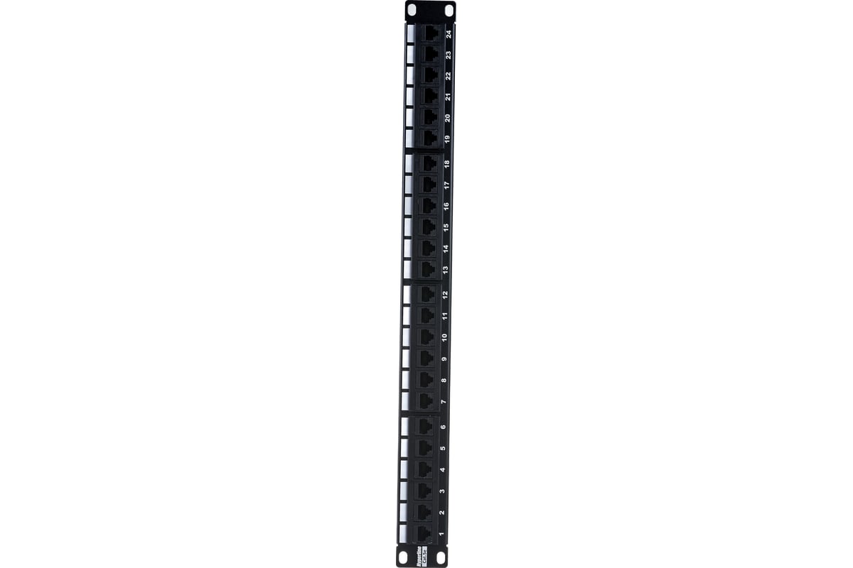 Патч-панель Hyperline PP3-19-24-8P8C-C5E-110D 19, 1U, 24 порта RJ-45 ...