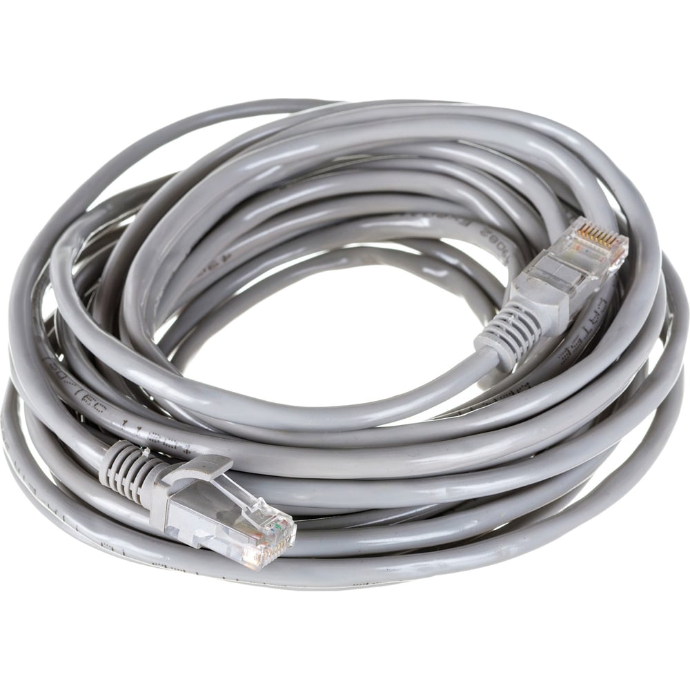 Патч корд Exegate Utp Rj45 Rj45 5e 7 5m Gy Utp Cat 5e 7 5м серый 190990 выгодная цена