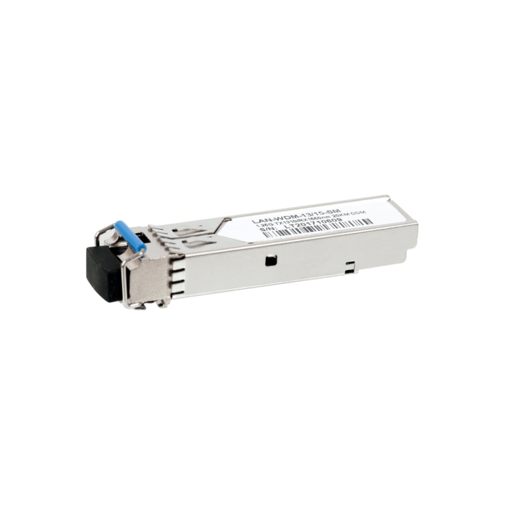 Модуль LANMASTER SFP WDM 1.25G, 1310нм/1550нм, 20км, LC, DDM, Cisco LAN ...