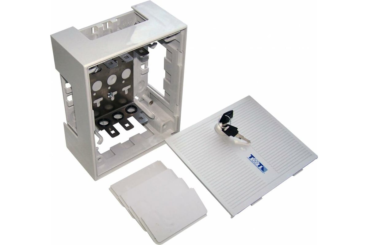 Распределительная коробка TWT на 10 плинтов 100 пар, с замком DB10-10P ...