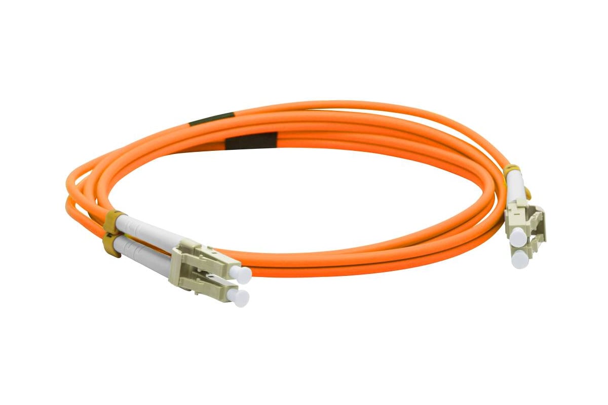 Оптический патч-корд TWT PVC, дуплексный, LC/PC-LC/PC, MM 50/125, 1.0 м ...