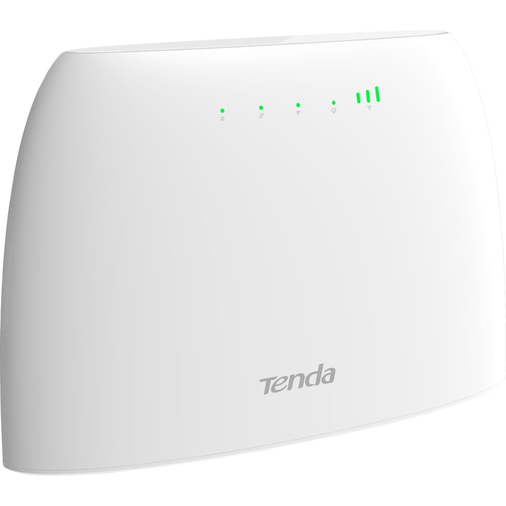 Wi-Fi Роутер Tenda 4G03 N300, 2,4 ГГц до 300 Мбит/с, LTE/3G/4G до 150 ...