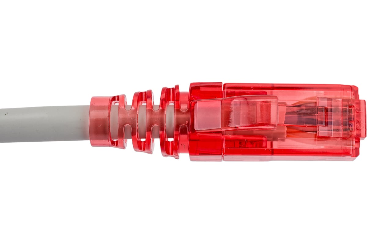 Патч-корд Hyperline PC-LPM-UTP-RJ45-RJ45-C5e-2M-LSZH-GY U/UTP, Cat.5e ...