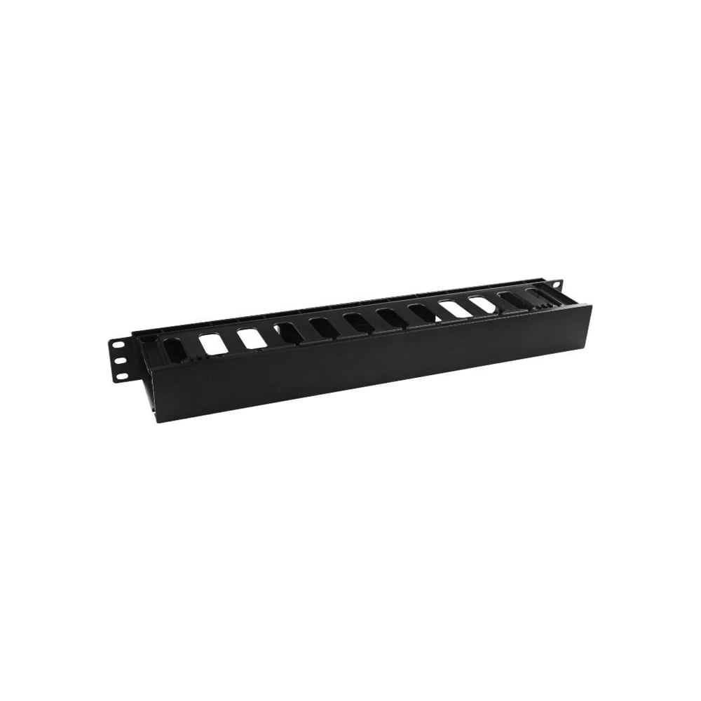 Кабельный организатор Hyperline CM-1U-D75-PL-COV пластиковый с крышкой ...