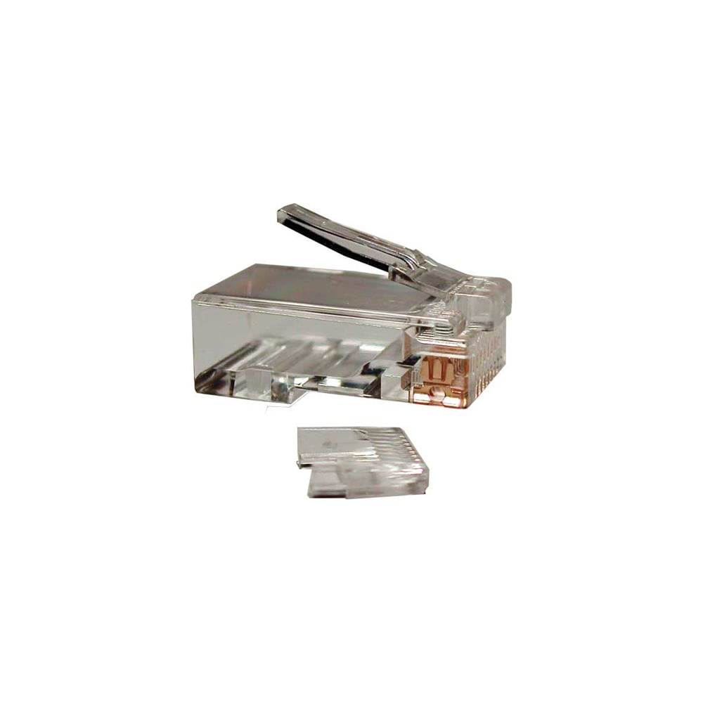Разъем Hyperline PLUG-8P8C-U-C3-100 RJ-45(8P8C) под витую пару ...