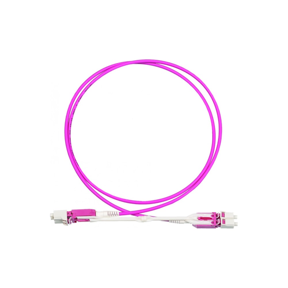 Оптический патч-корд LANMASTER дуплексный, LC-LC, для панелей высокой ...