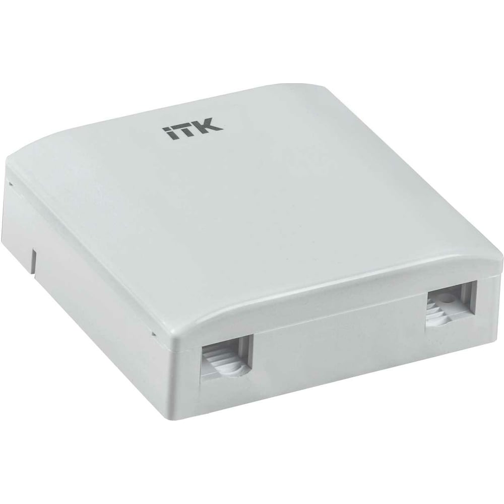 Розетка IEK ITK оптическая настенная 2 порта SC/LC CS2-FSCLC-22 ...