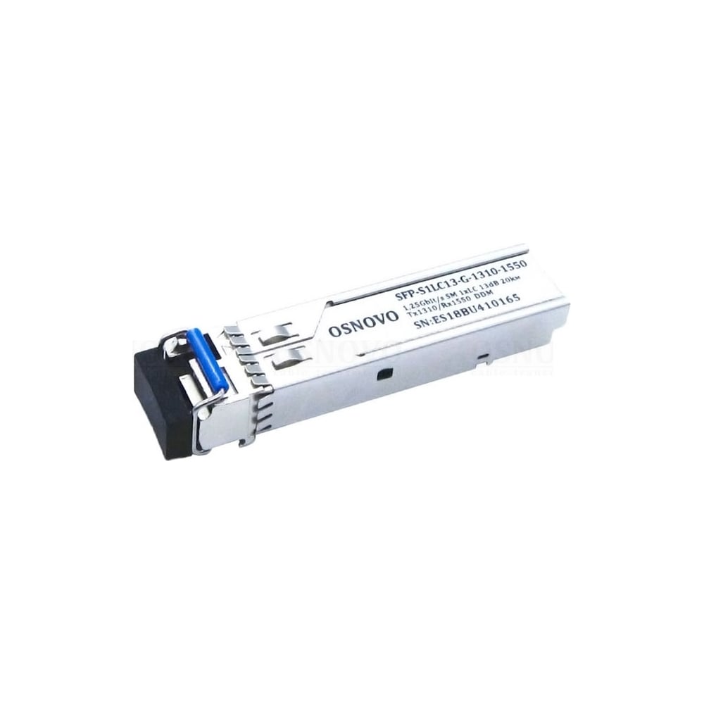Оптический SFP модуль OSNOVO SFP-S1LC13-G-1310-1550 УТ-00015179 ...
