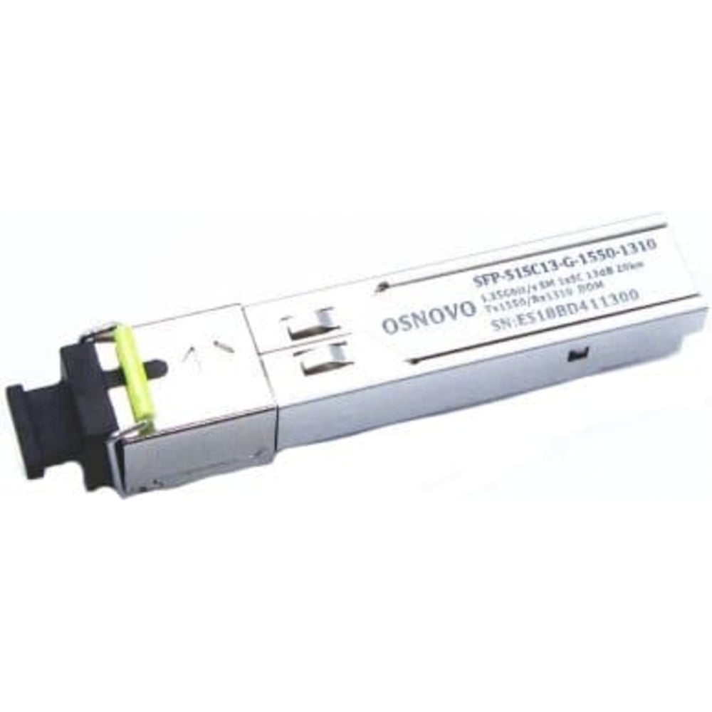 SFP модуль OSNOVO SFP-S1SC13-G-1550-1310 УТ-00031635 - выгодная цена, отзывы, характеристики ...