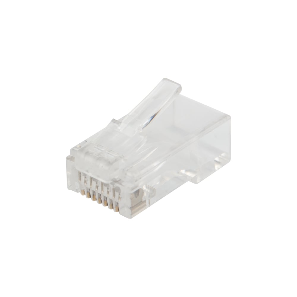 Сетевой разъем LAN на кабель REXANT штекер RJ-45 (8Р8С) под обжим ...