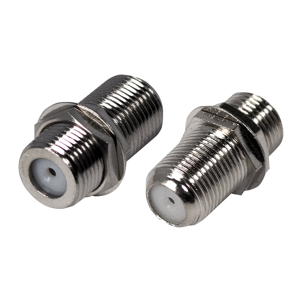 Переходник гнездо F – гнездо F REXANT для RG-6, бочка с кольцом 100 шт 05-4201 - выгодная цена ...