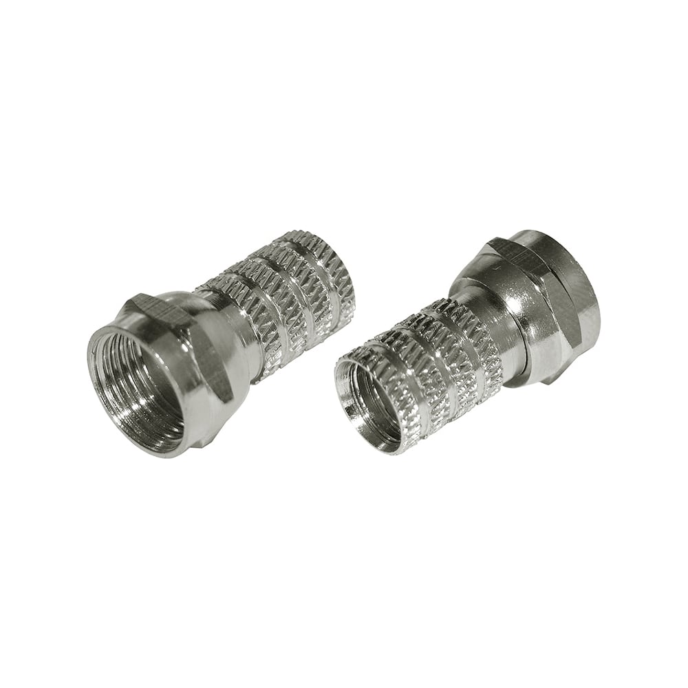 Антенный разъем на кабель REXANT штекер F для кабеля RG-59, 2шт 06-0003-A2 - выгодная цена ...