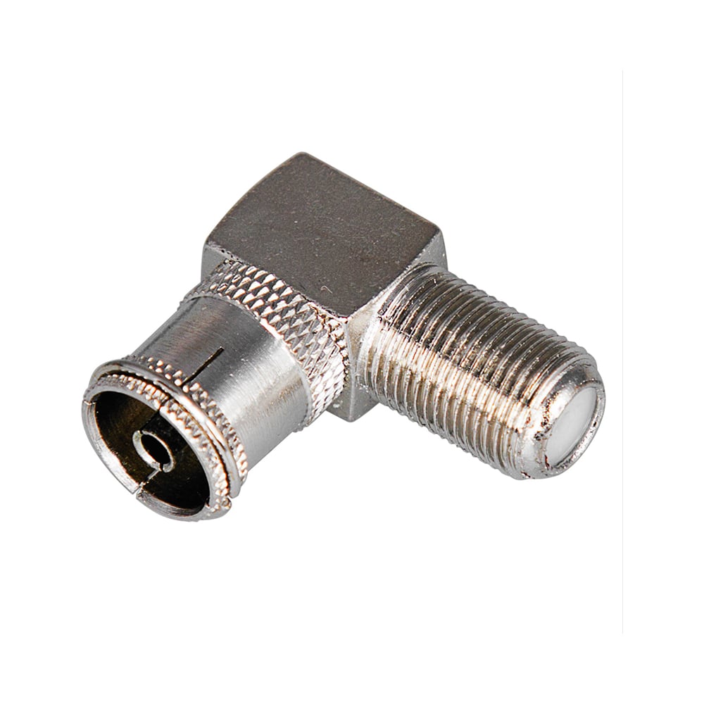 Антенный переходник REXANT гнездо F - гнездо TV RG-6, угловой 06-0026-A - выгодная цена, отзывы ...