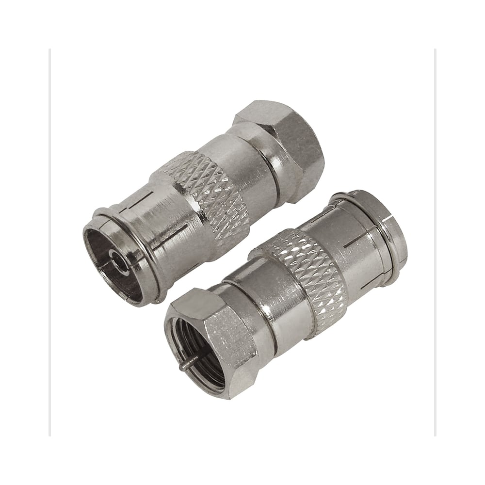 Антенный переходник REXANT RG-6, штекер F - гнездо ТВ 06-0028-A - выгодная цена, отзывы ...