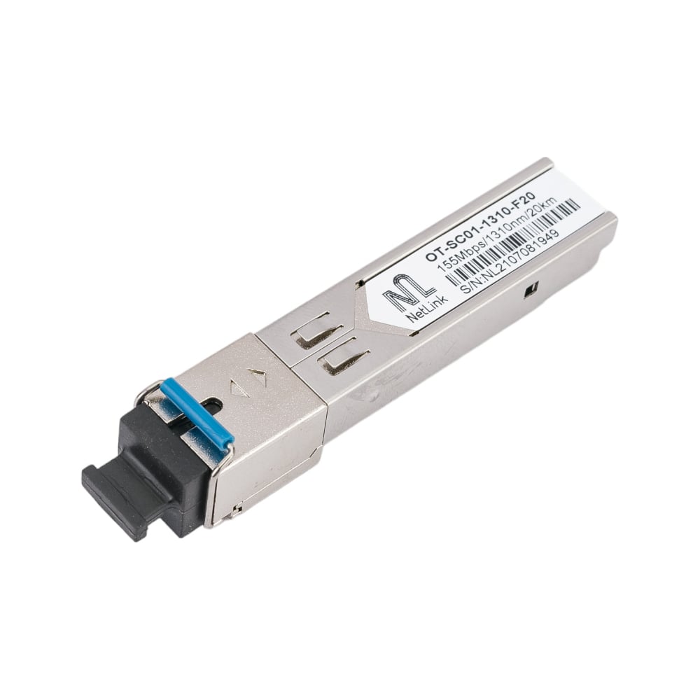 Модуль Netlink SFP-OT-SC01-1310-155Mb-20km (Tx-1310nm, Rx-1550nm) УТ000001580 - выгодная цена ...