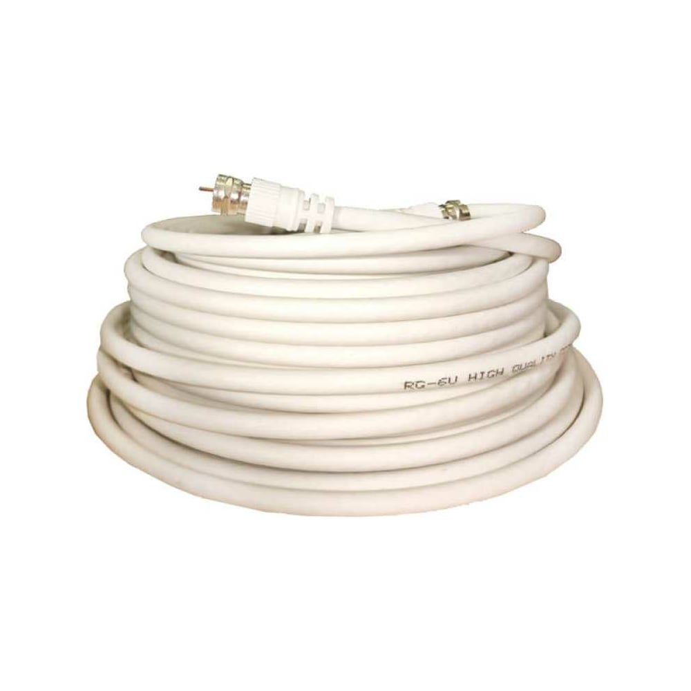 Телевизионный кабель Godigital rg-6u (0,9 ccs/al/al32 75 ом) с f ...