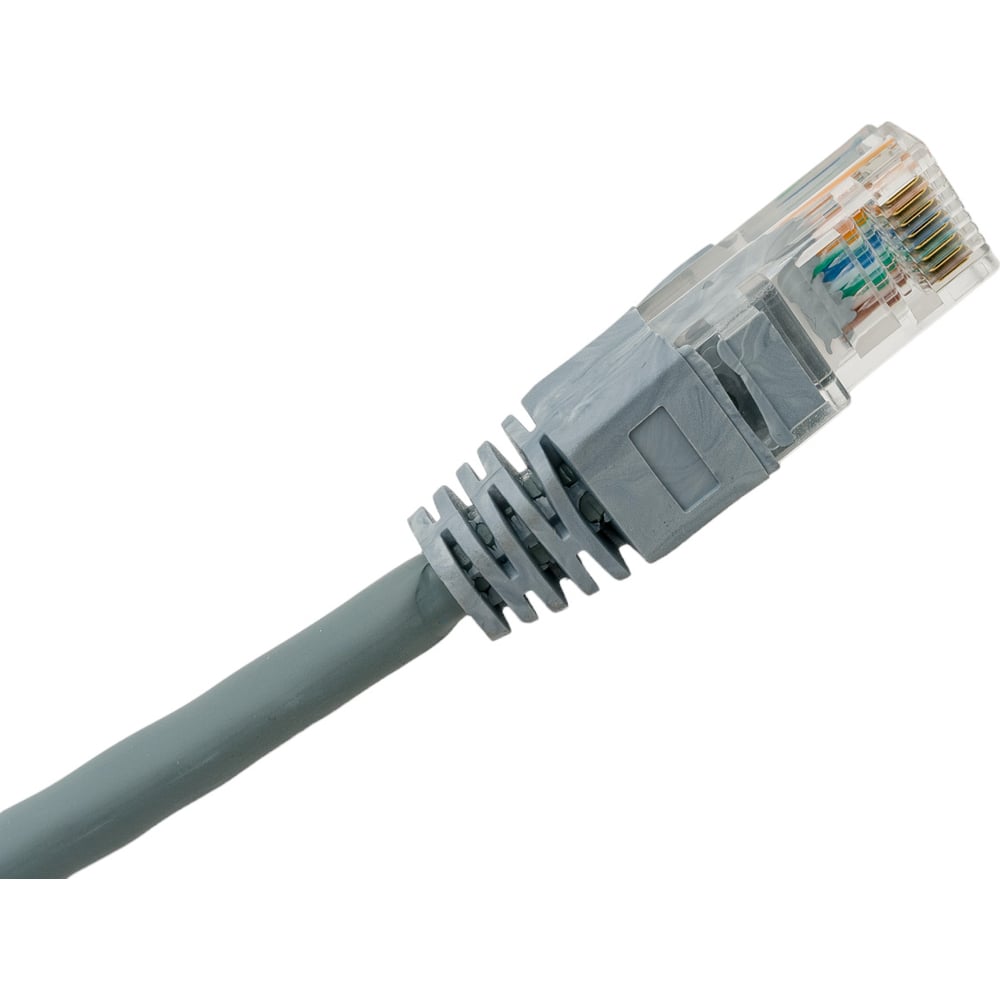Коммутационный шнур DATAREX u/utp, категория 5e, lszh, нга-hf, 0,3 м, серый DR-181003 - выгодная ...