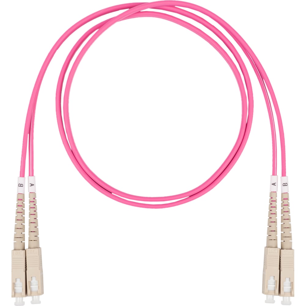 Оптический коммутационный шнур DATAREX патч-корд sc-sc duplex om4 нга ...