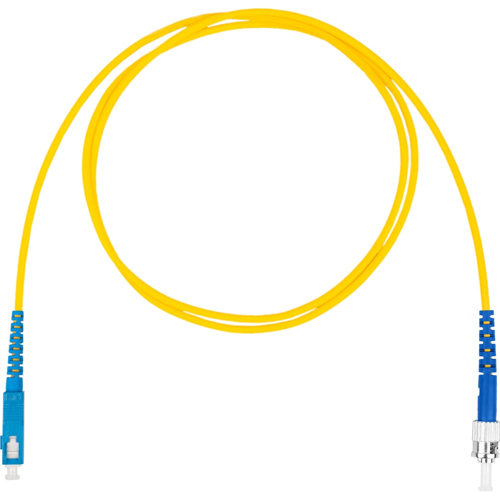 Оптический коммутационный шнур (патч-корд) DATAREX sc-st simplex os2 нга-hf желтый 1,5 м DR ...