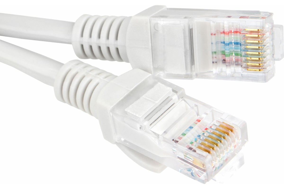 Патч-корд Гарнизон CCA light UTP кат.5e, 1м, литой, многожильный (серый), PC-UTP-5e-1 - выгодная ...