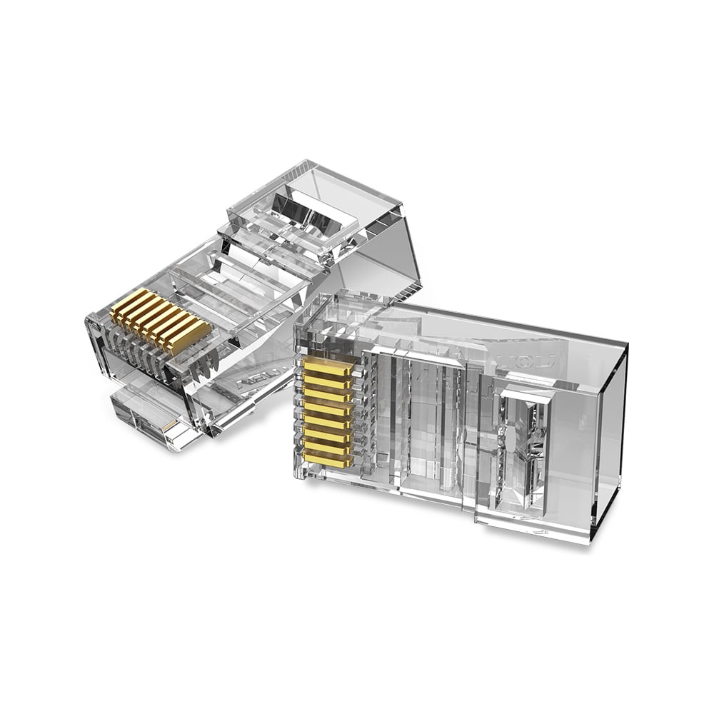 Коннектор RJ45 (8p8c) VENTION, cat. 6, под витую пару (50шт.) IDDR0-50 ...
