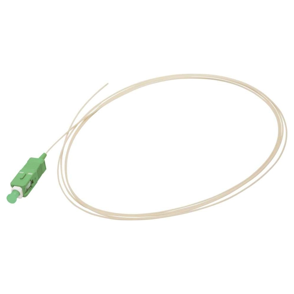 Пигтейл NEWMAX NM SC/APC, SM G.652D, 0.9 мм, белый, 1.5 м NM-PIG-SC/SA ...