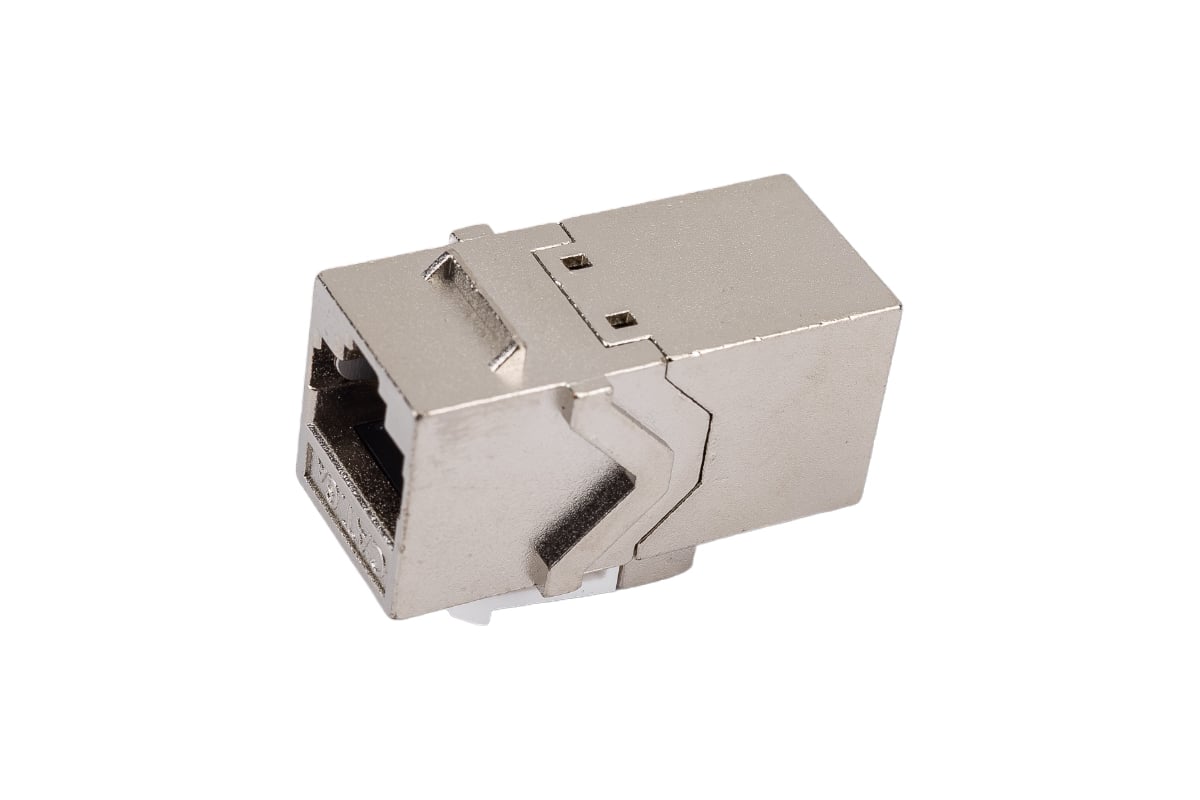 Проходной адаптер Cabeus RJ45-RJ45 (8p8c), категория 6a, экранированный ...